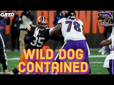 WILD DAWG CONTAINED! | At the Bank:A Baltimore Ravens Clips Postgame @BaltimoreRavens vs @Browns ...