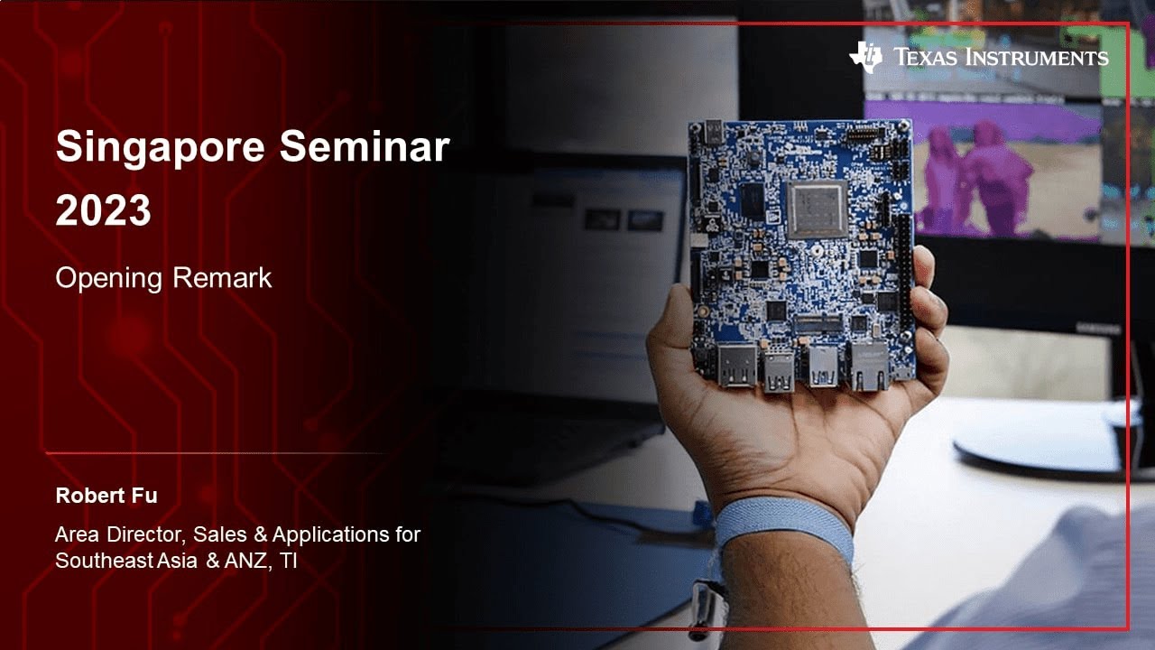 Singapore Seminar: Opening Remark - YouTube
