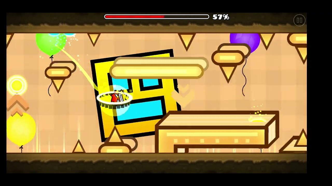 (Happy Birthday GD) Geometry Dash by (AleXins) with all (coins ...