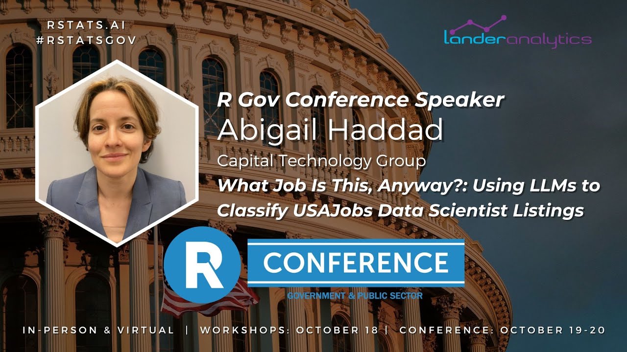 Abigail Haddad - What Job Is This, Anyway?: Using LLMs to Classify USAJobs Data Scientist ...