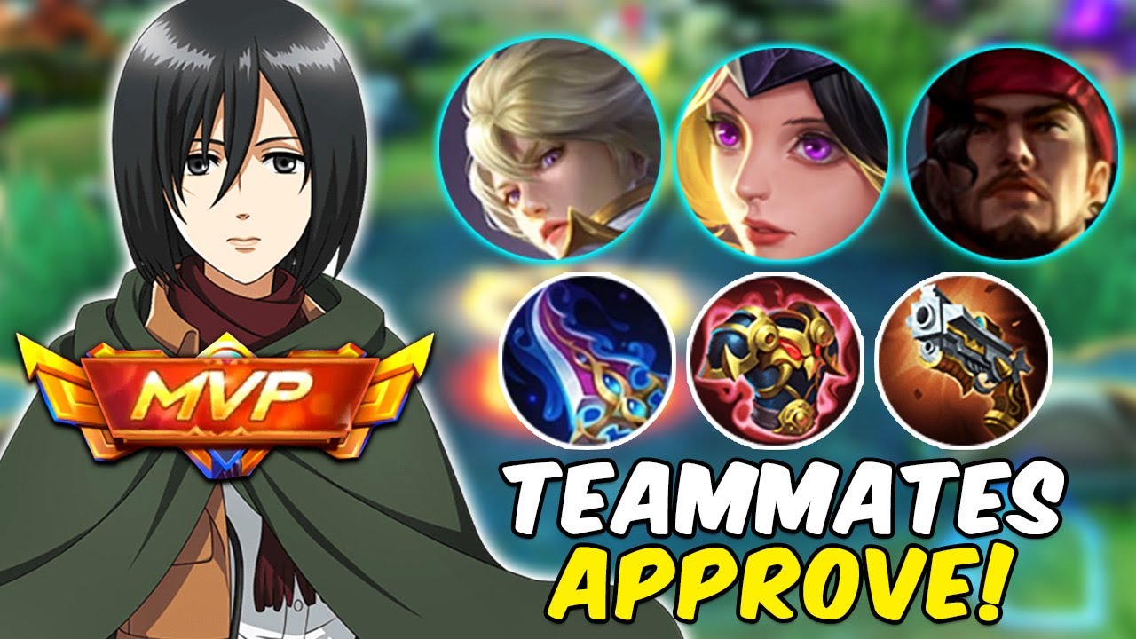 SUPER AGGRESSIVE GAMEPLAY BY MIKASA | MLBB - YouTube