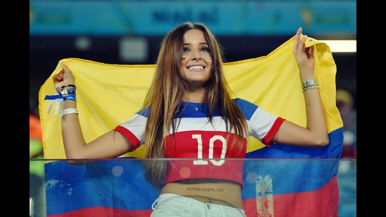 Most Attractive Fans of The World Cup - YouTube