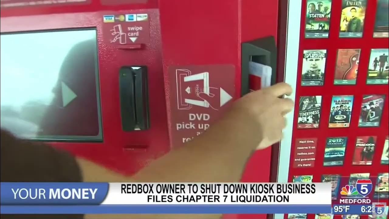 Redbox owner to shut down kiosk business - YouTube