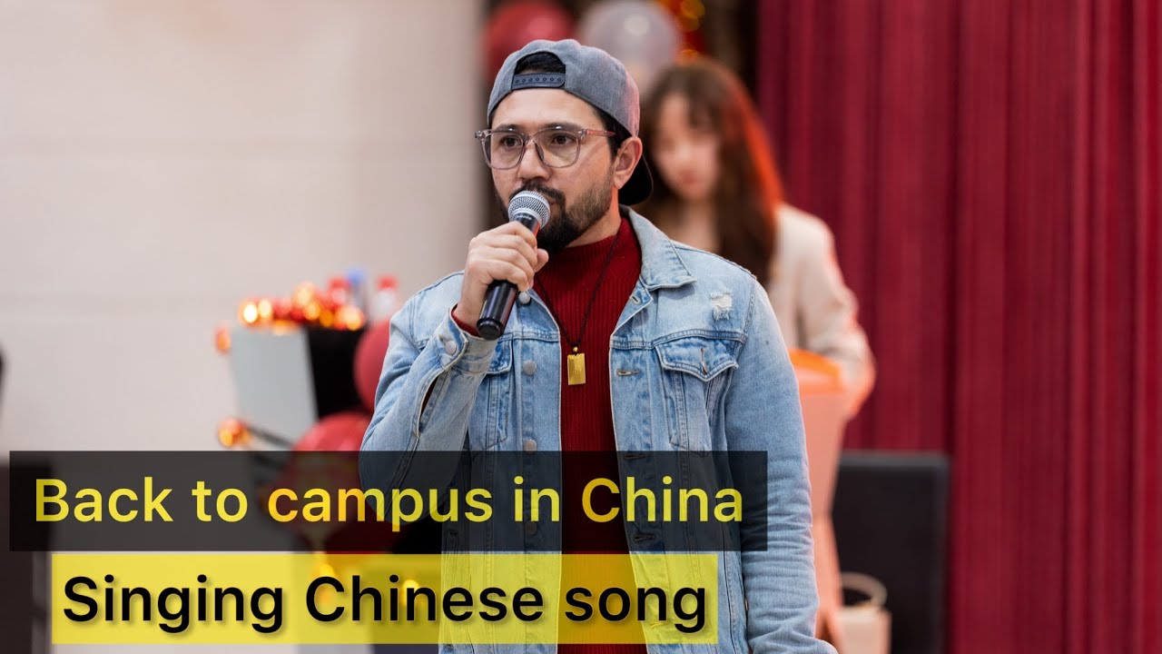 Foreign Student Perfectly Sing Chinese Song |He Sung Chinese song ...