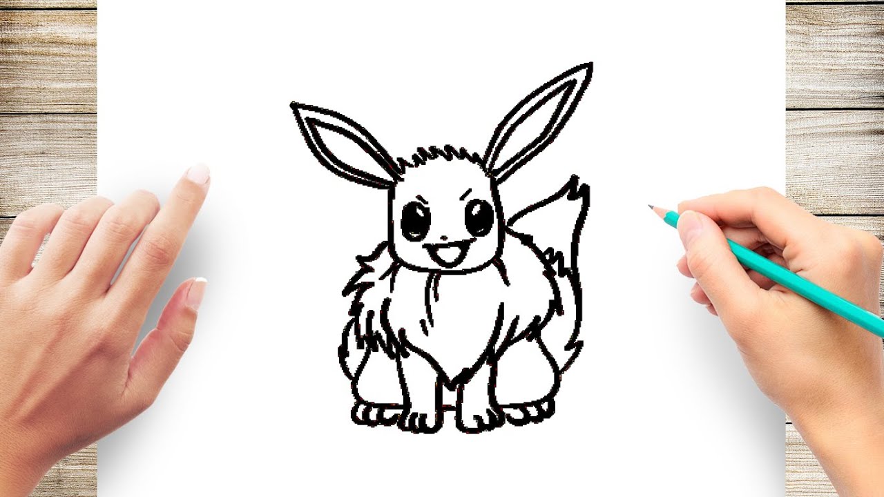 How to Draw Eevee - YouTube