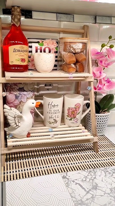 Двухуровневая декоративная этажерка из Фикс прайс. - YouTube