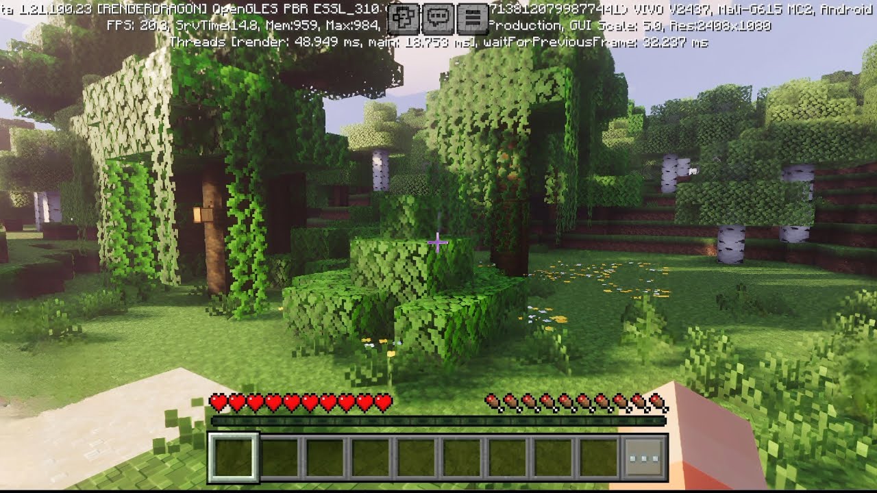 Prizma Visual Minecraft Pocket Edition Gameplay - YouTube
