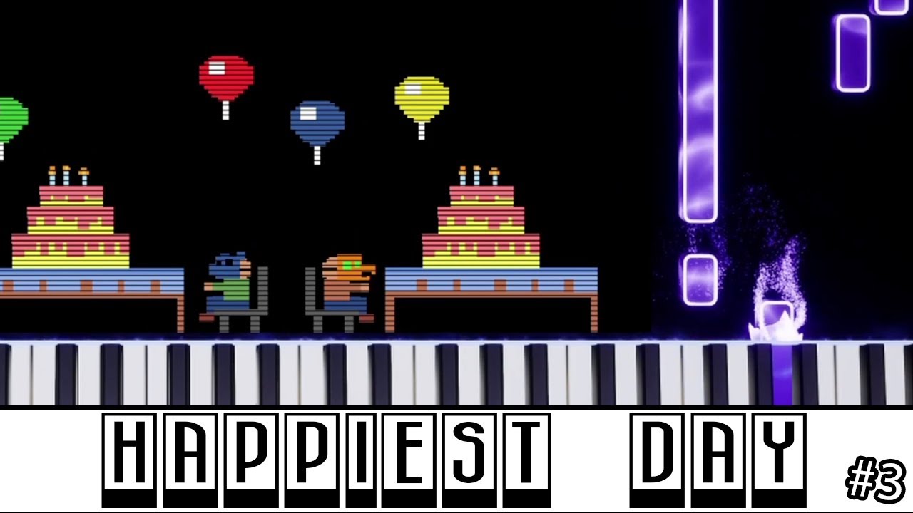 APRENDEMOS y TOCAMOS - HAPPIEST DAY de FIVE NIGHTS AT FREDDY'S 3 (FNaF ...