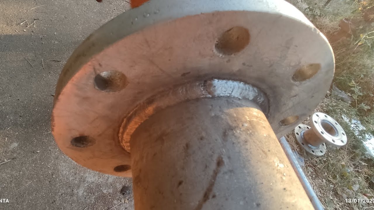 5F पॉजिटिव फ्लैग आर्क वेल्डिंग#5F position flange arc welding - YouTube