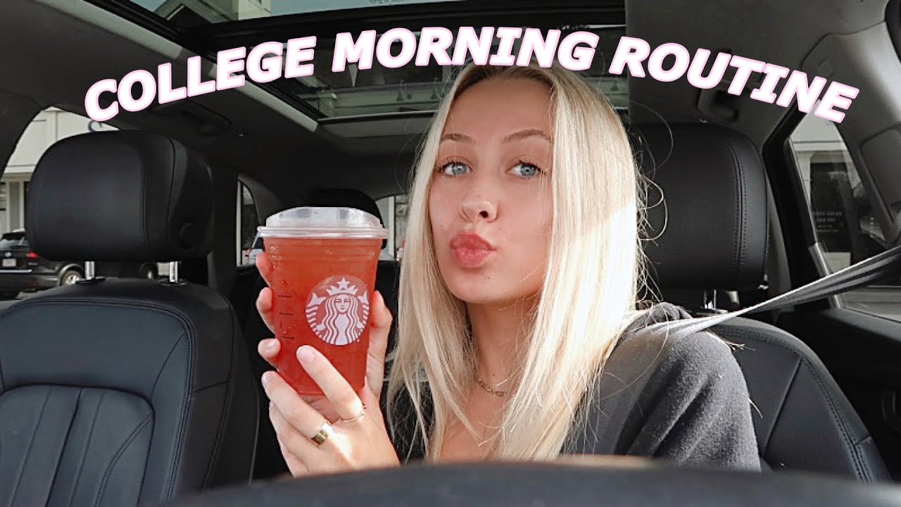 MY *REALISTIC* COLLEGE MORNING ROUTINE 2020! - YouTube