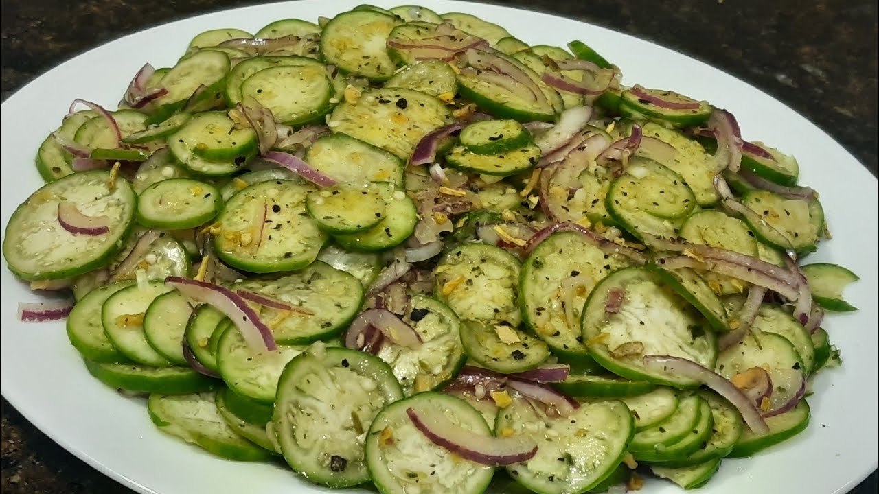 Salada de jiló deliciosa e fácil de fazer - YouTube