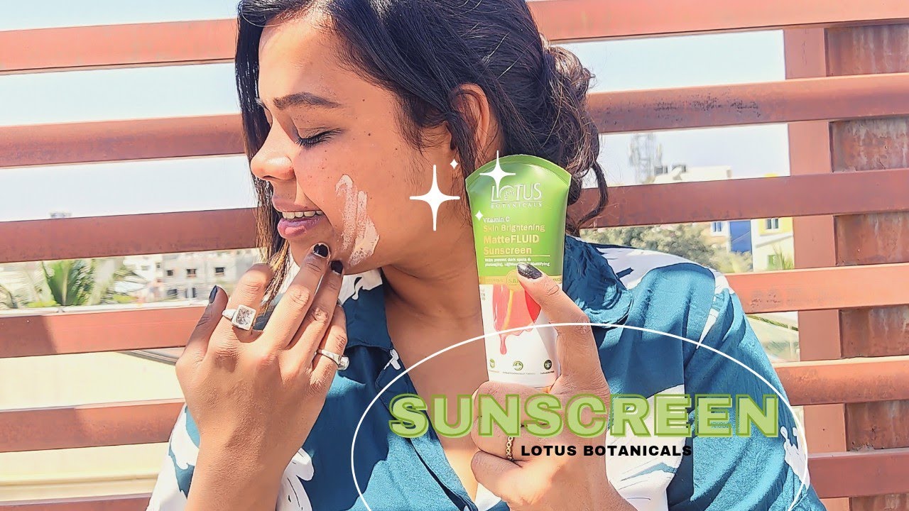 The only cosmetic you need to wear everyday - SUNSCREEN | Lotus ...