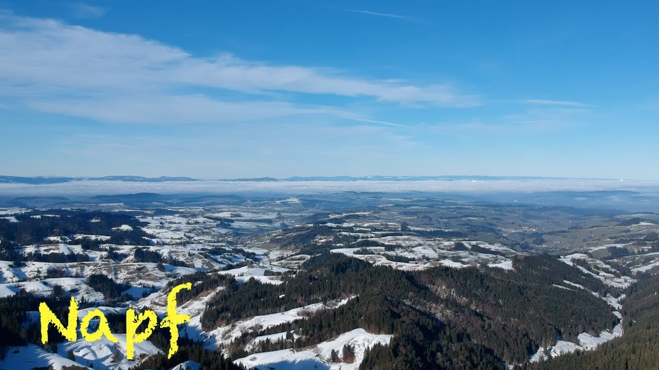 Dronie fliegt am Napf - Emmentaler Alpen - Schweiz - YouTube
