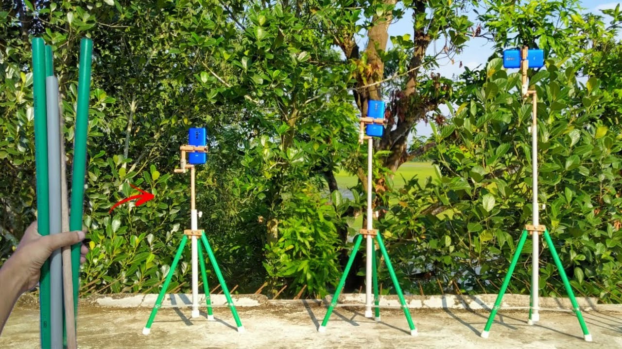 How To Make Tripod Stand At Home | Homemade Tripod - YouTube