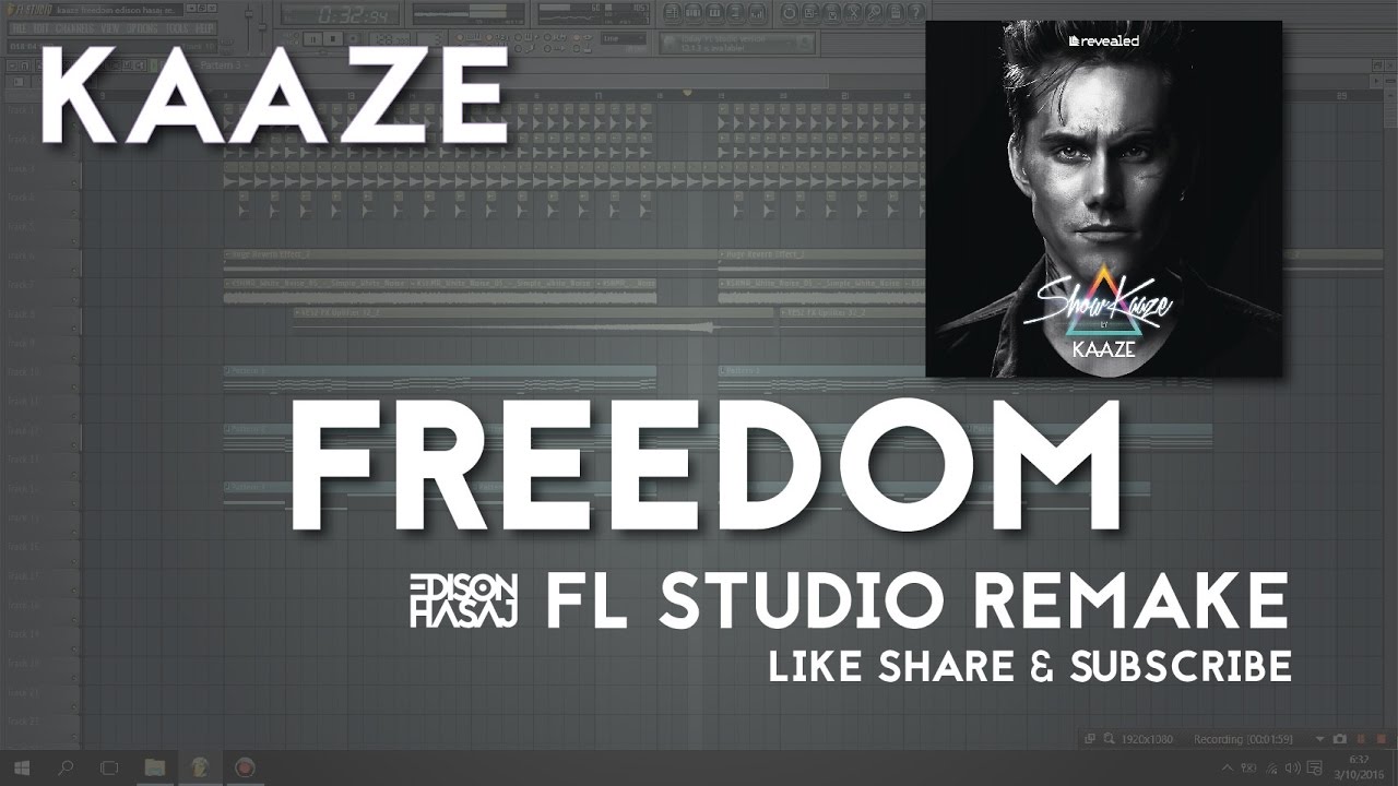 FREE FLP: Kaaze - Freedom Fl Studio Remake - YouTube