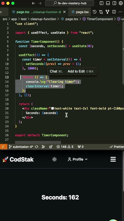 Clean Up Function In The Useeffect Hook In React Coding Reactjs Youtube 