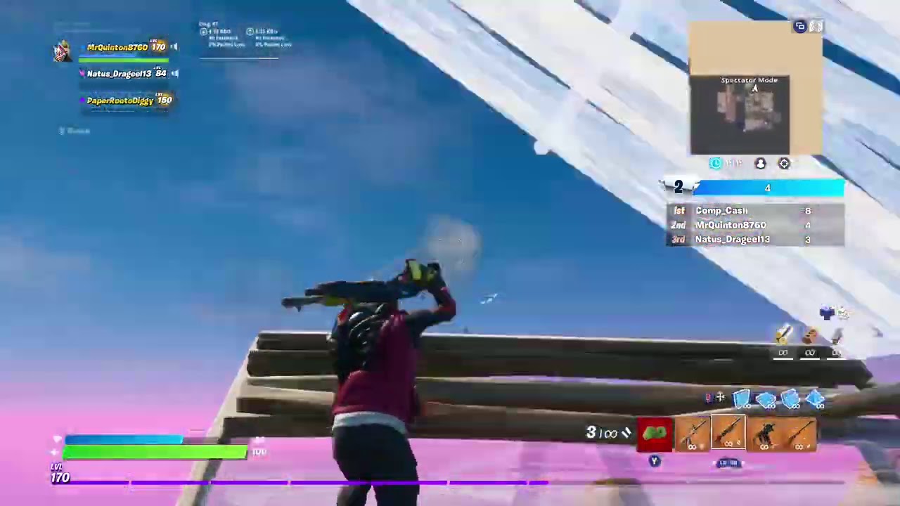 Fortnite get clapped - YouTube