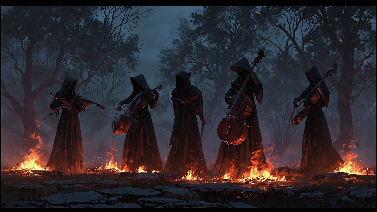 THE WITCH'S LONELY COVEN | Medieval Symphony of Solitary Magic - YouTube