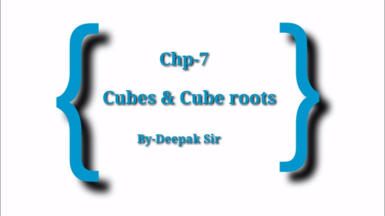 Cubes & Cuberoots || part-04 || Estimation method to find cube root ...
