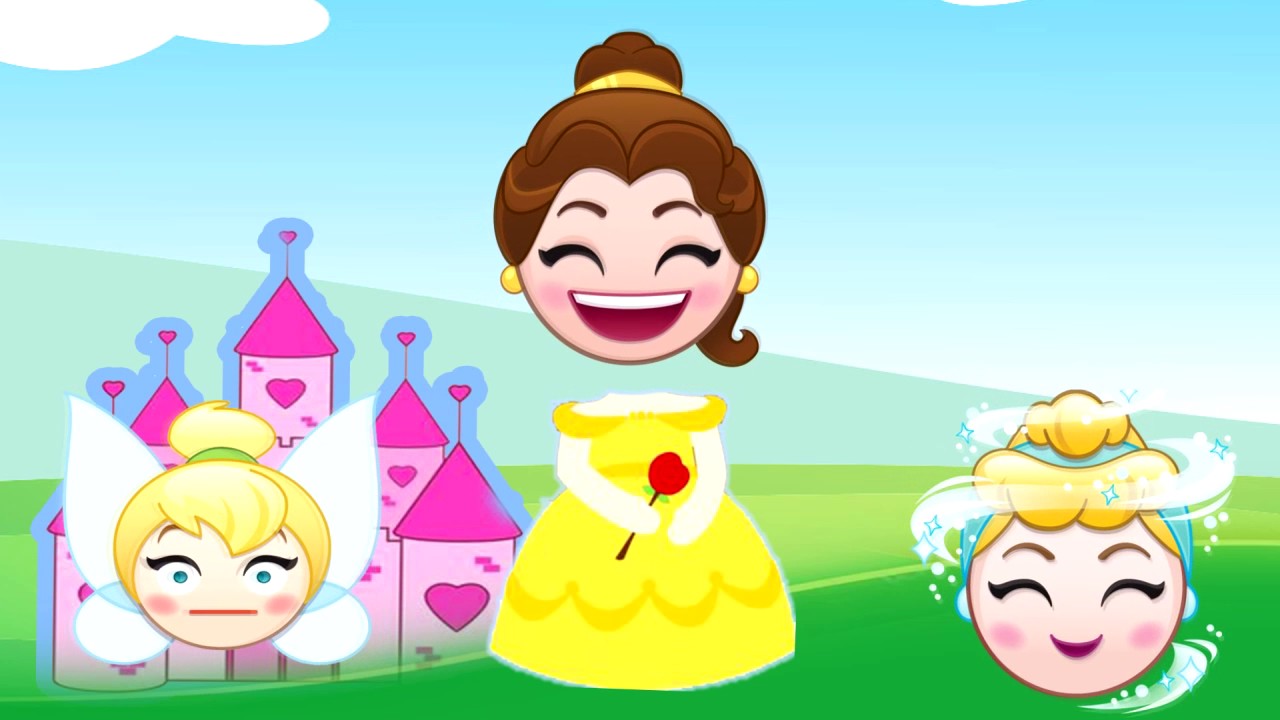 Wrong head disney princess emoji | disney princesas emoji movie - YouTube