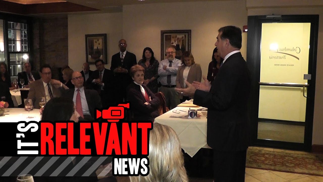 Mayor Pavia Hosts Fundraiser for Michael Fedele - YouTube