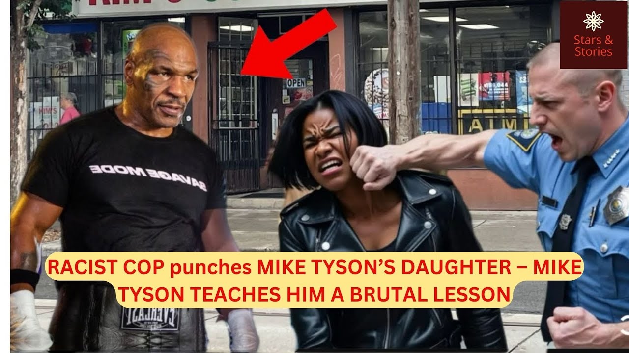 MIKE TYSON TAKES DOWN RACIST COP WITH BRUTAL FORCE! - YouTube