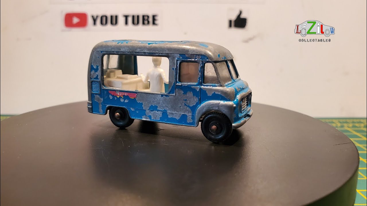 MATCHBOX COMMER ICE CREAM CANTEEN DIE-CAST RESTORATION & DMC CHALLENGE ...