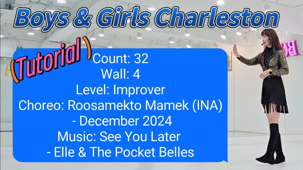 Boys & Girls Charleston (Tutorial) Improver - YouTube