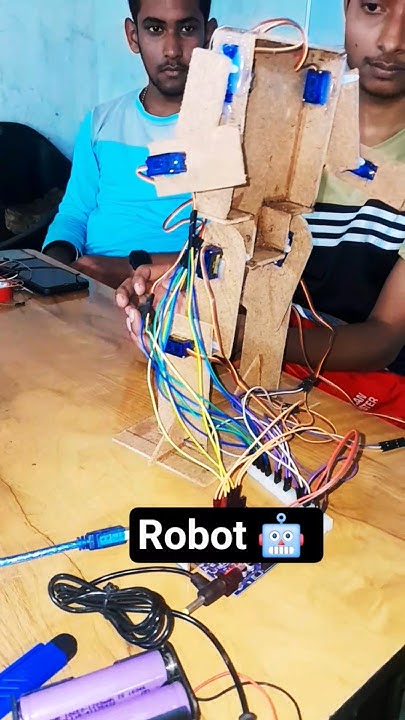 Robot 🤖 👾 #robot #airobot #alterskill #alterskill #shorts #arduino #experiements - YouTube