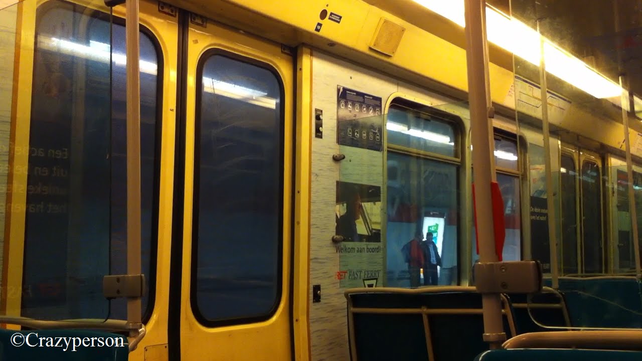 RET Metro rit Rotterdam Beurs - Schiedam Centrum (in het type SG2 ...