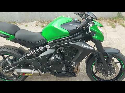 Kawasaki ER6N 2014 ABS 35kw - YouTube