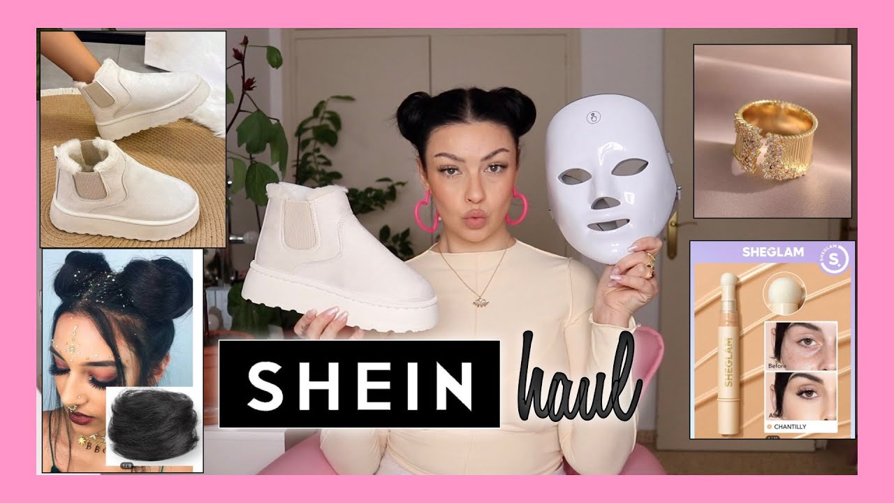 Shein Haul | Makeup, fake hair buns, cat accessories + more 🛍 - YouTube