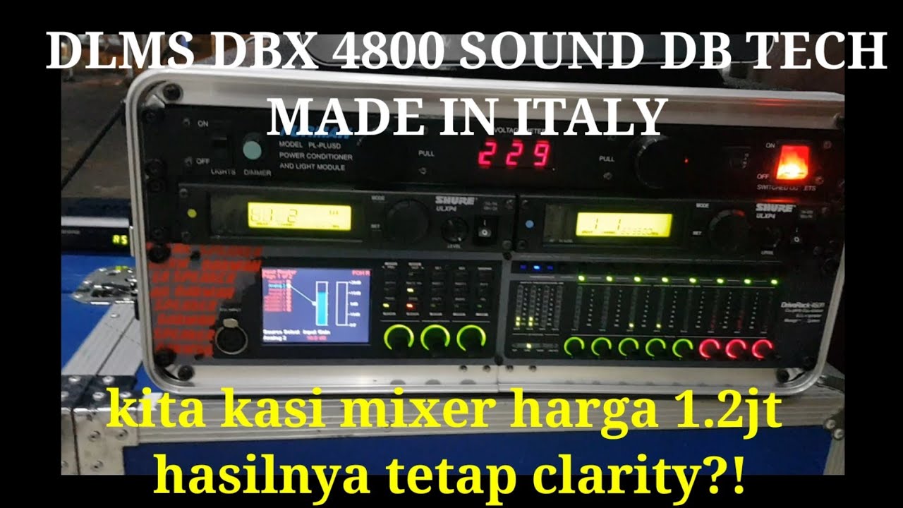 DBX 4800 VS DB TECH T4 SPORT SOLAT ID SPEAKER DAKWA - YouTube