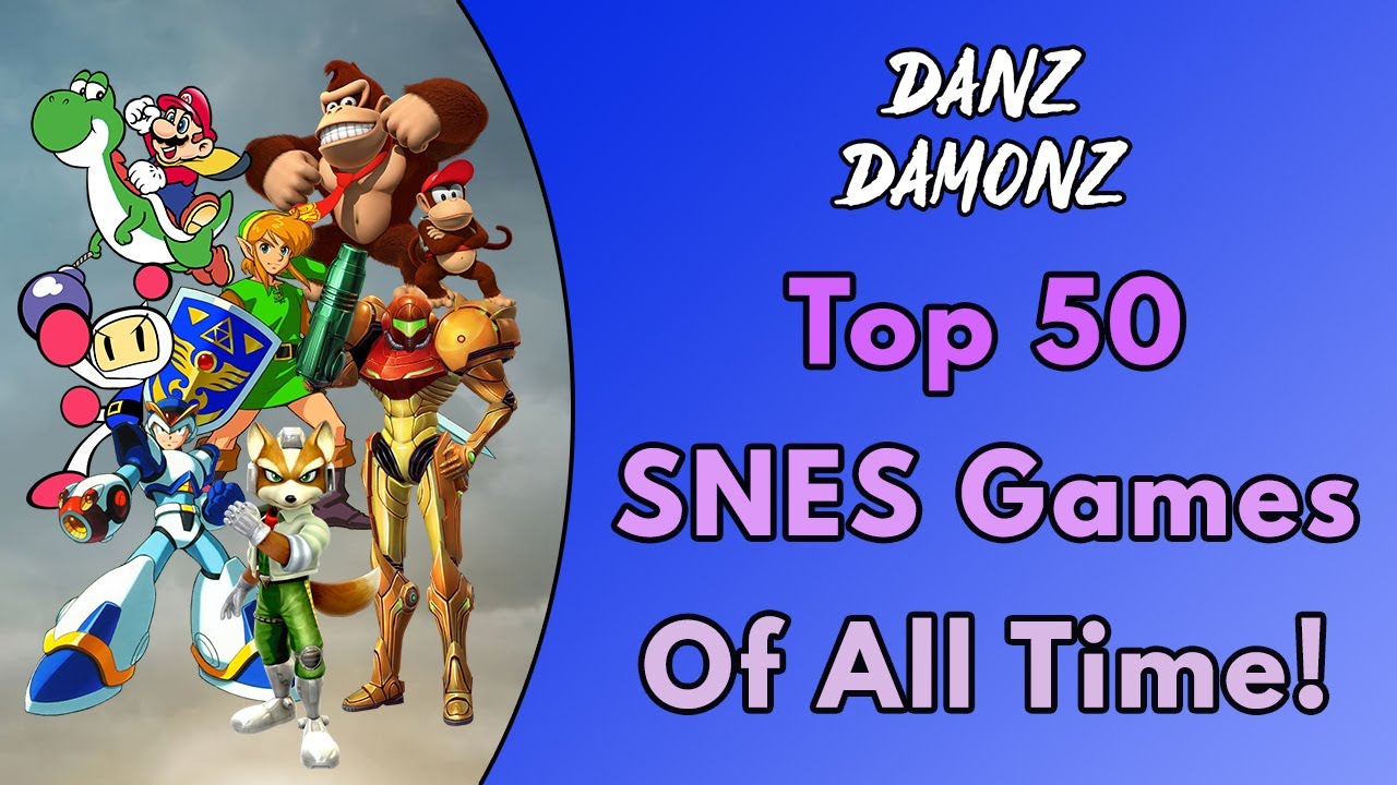 My Top 50 SNES Games of All TIme List! - YouTube