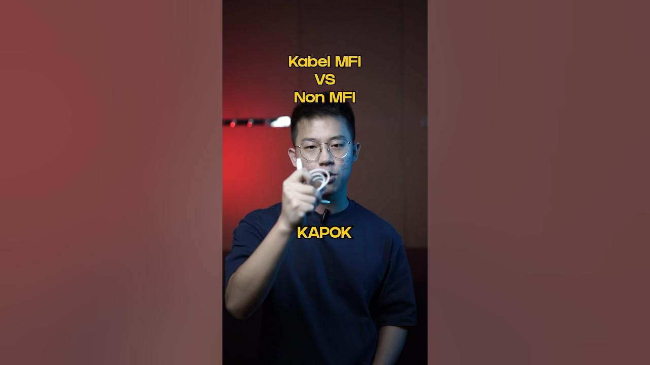 BEDA BANGET Kabel MFI vs Non-MFI 🤯 #interestech #MFI #Cable #Apple - YouTube