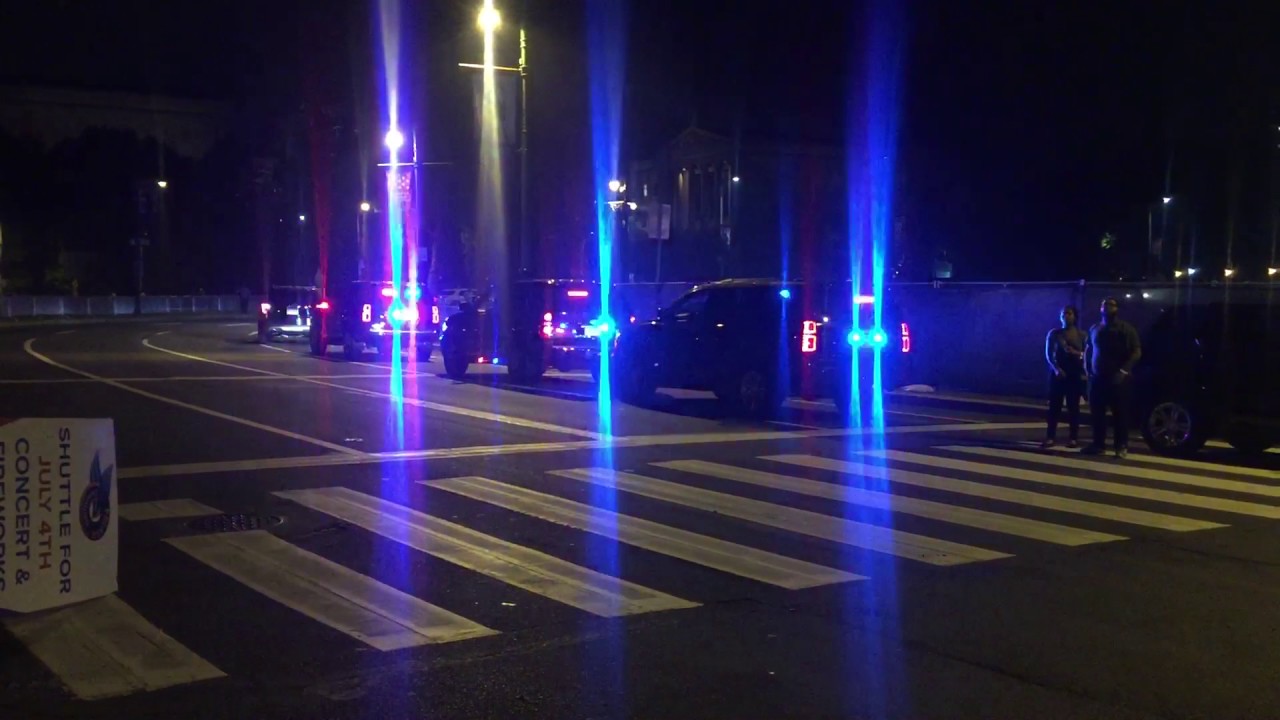 Philly Mayor Jim Kennedy Motorcade - YouTube