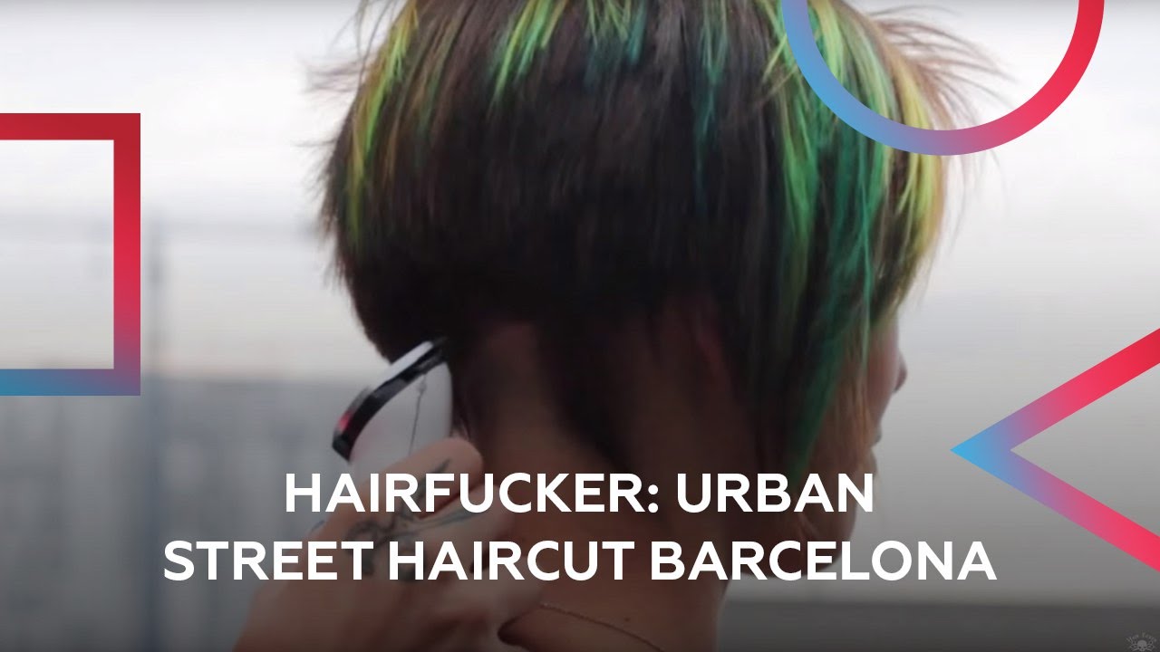 Urban Street Haircut Barcelona. - YouTube