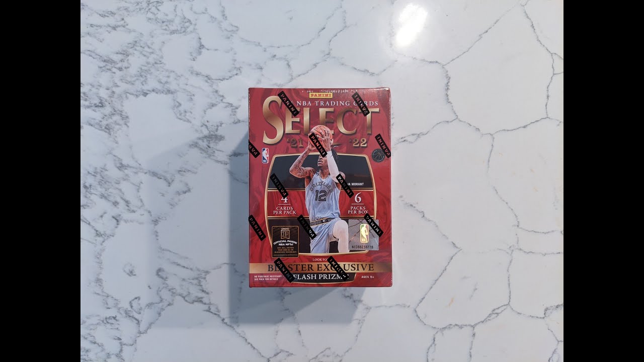 [Cards] 2021-2022 Panini NBA Select Blaster Box #2 Unboxing - YouTube