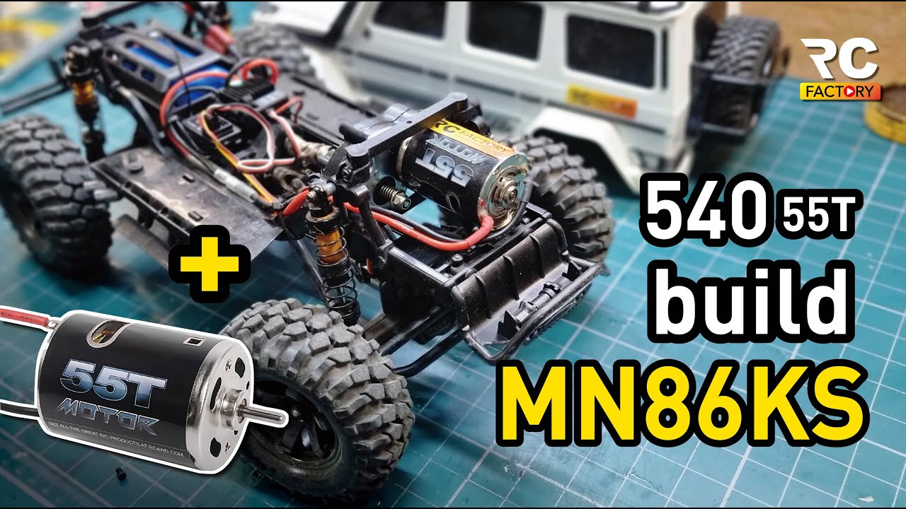 MN86KS 540Motor Upgrade - YouTube