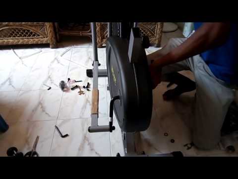 3in1 Orbitrek Exercise Bike - Full Unboxing And Full Setup - Fitness Machine 2017
