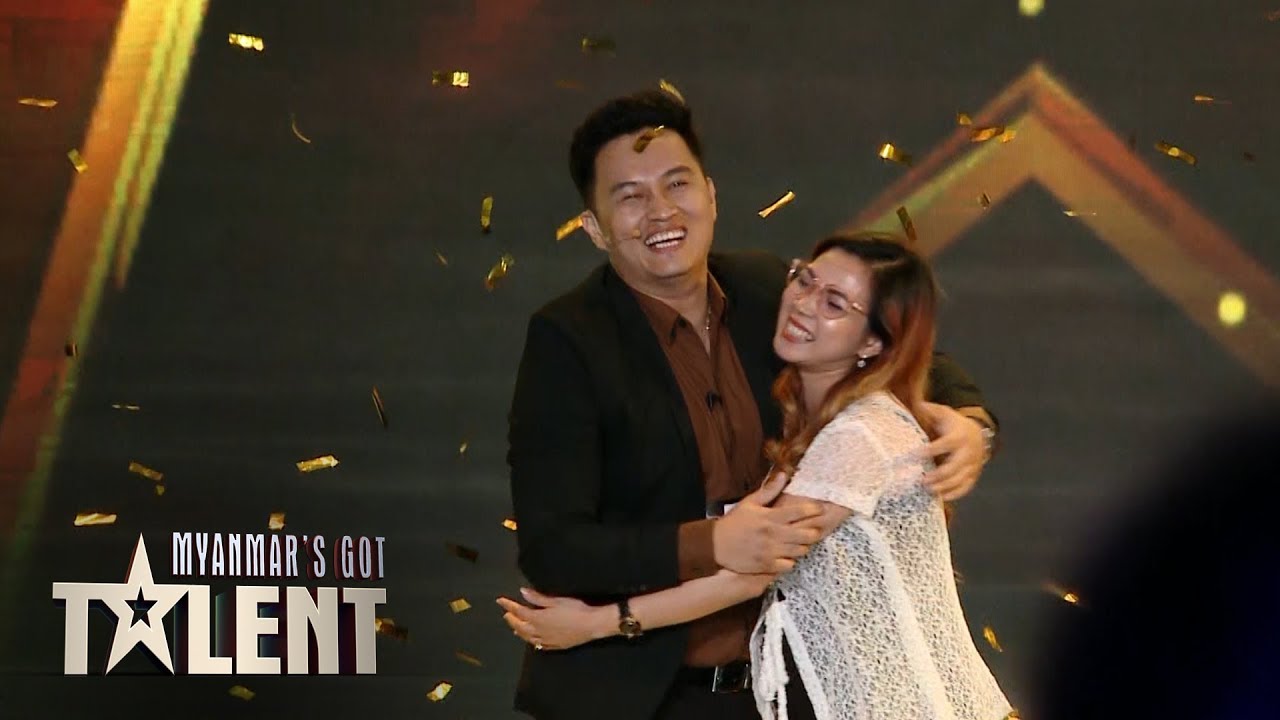 Magician Damien Gets Golden Buzzer | Myanmar's Got Talent 2019 - YouTube
