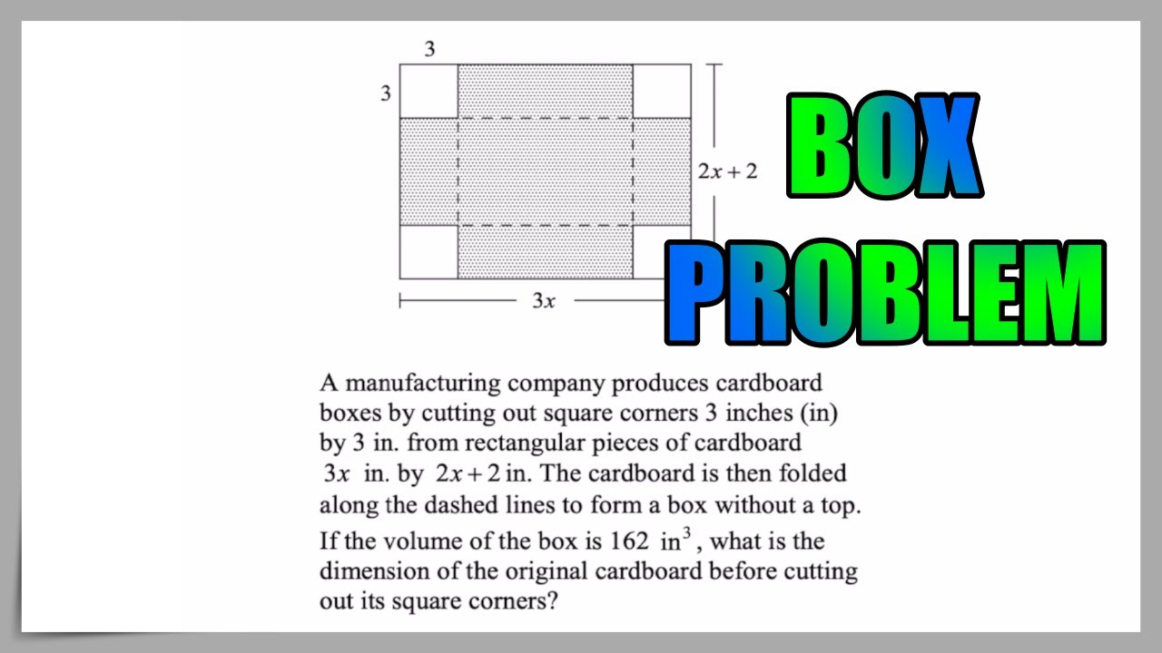 Can you do this SAT MATH volume WORD PROBLEM faster? - YouTube