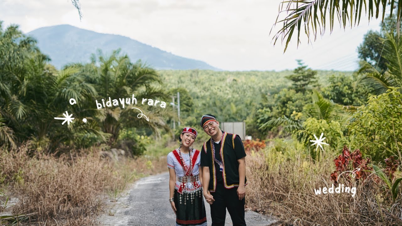a Bidayuh Rara wedding photo slideshow ♡ Sarawak ethnic | Church ...