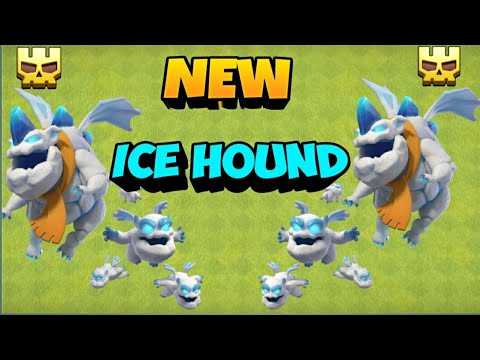 winter update new super troops ice hound first look| new super troop in ...
