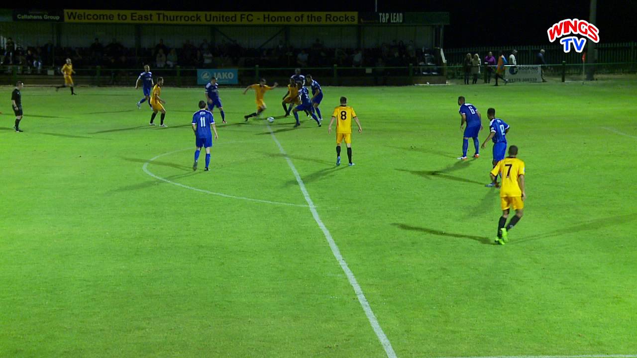 Referee Paul Kelly gives 83rd min penalty and books Julian Banton East ...