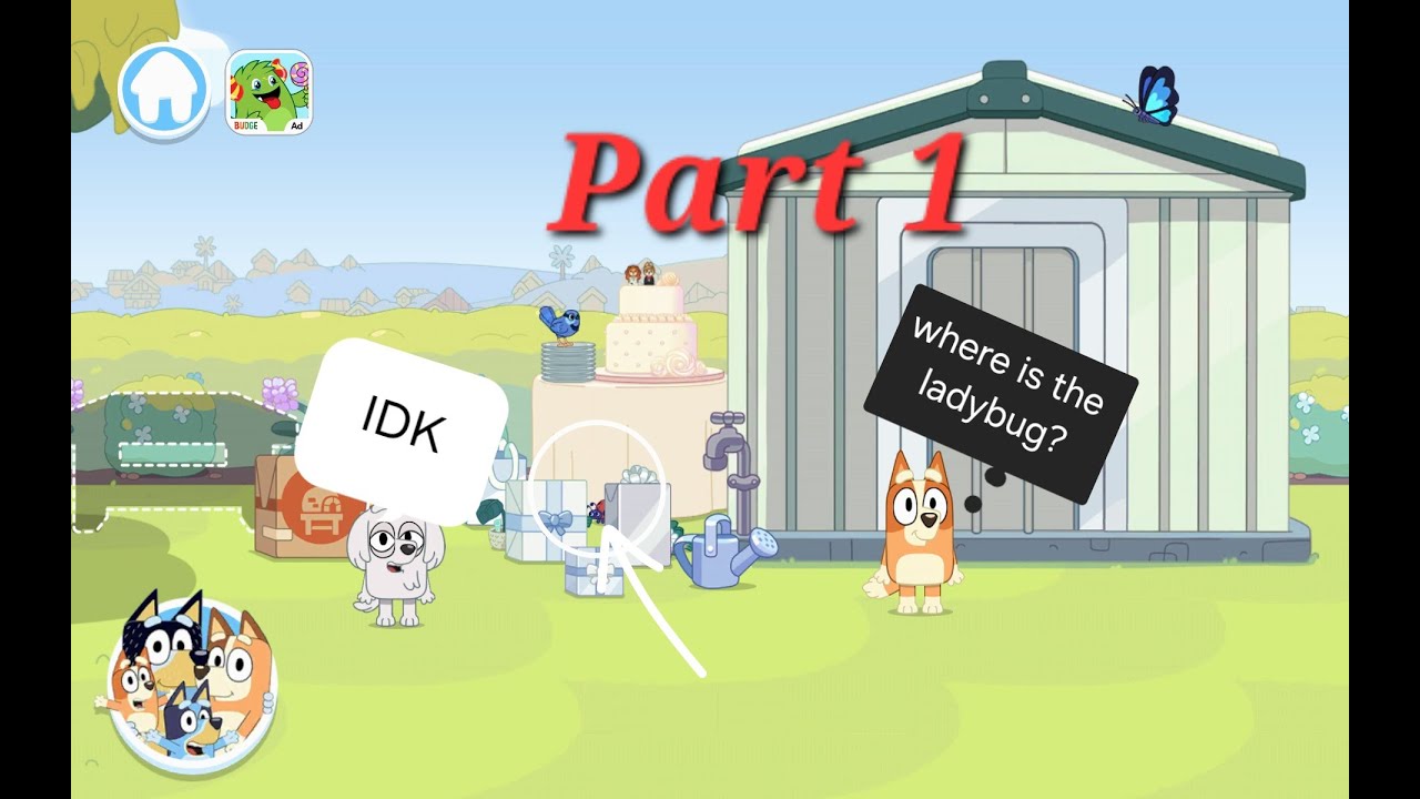 Bluey, The ladybug Hunt Part 1 - YouTube