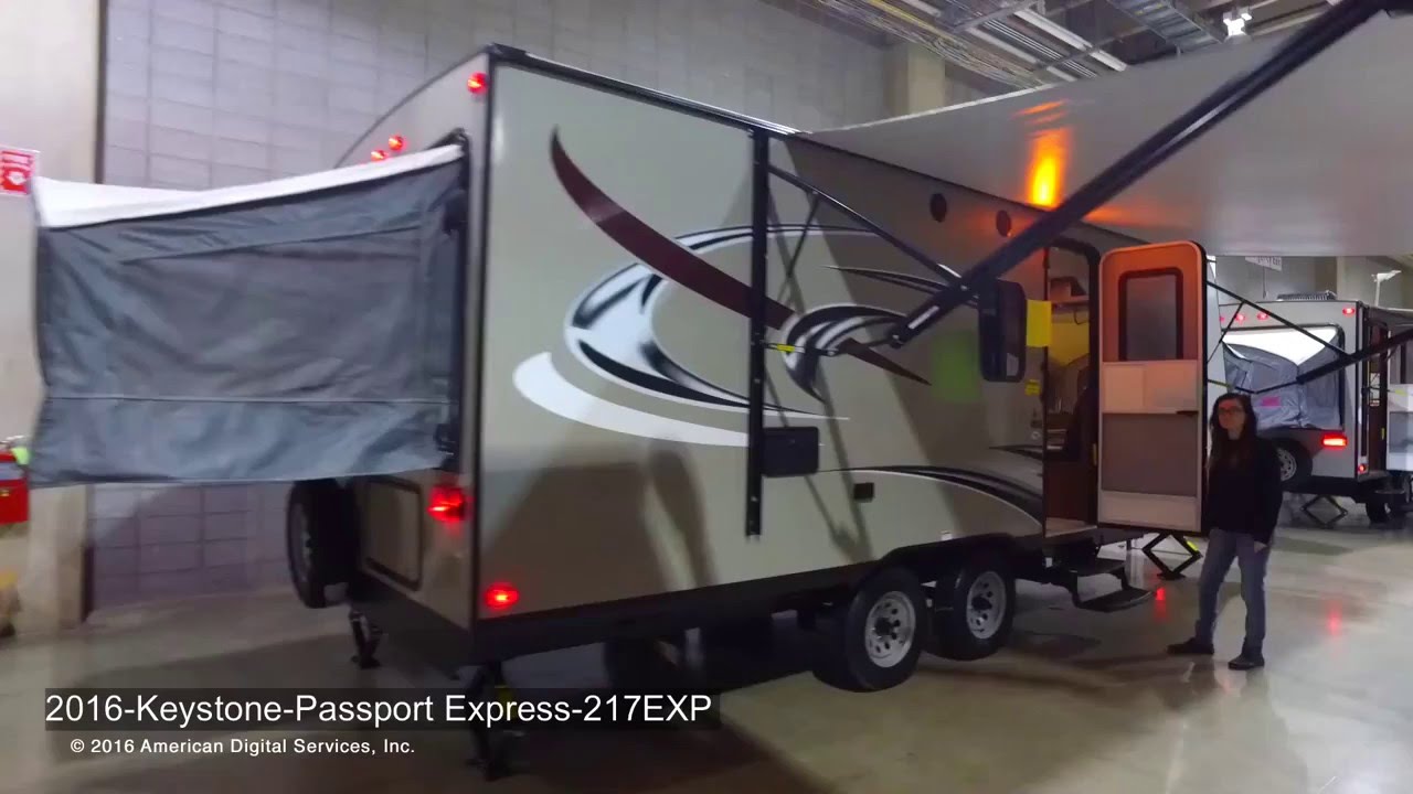 2016 Keystone RV Passport Express 217EXP - YouTube