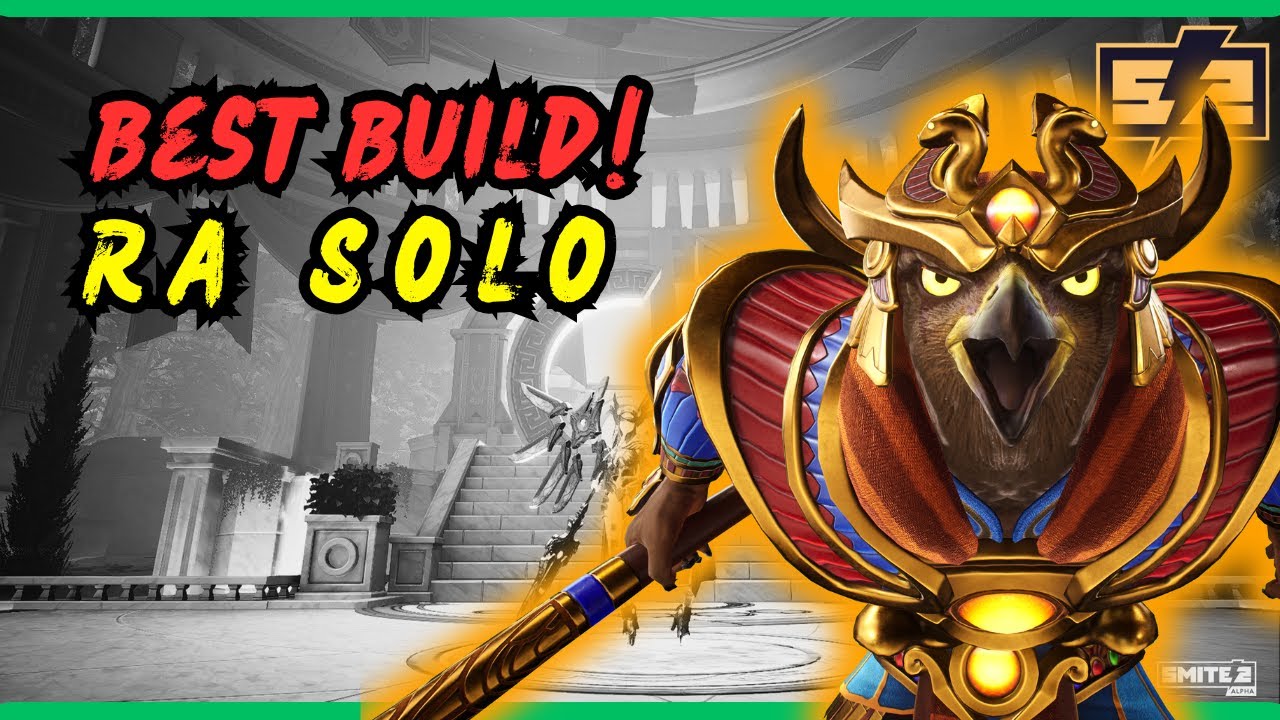 Can't NERF THE SUN! Smite 2 Alpha Ra Solo Gameplay - YouTube
