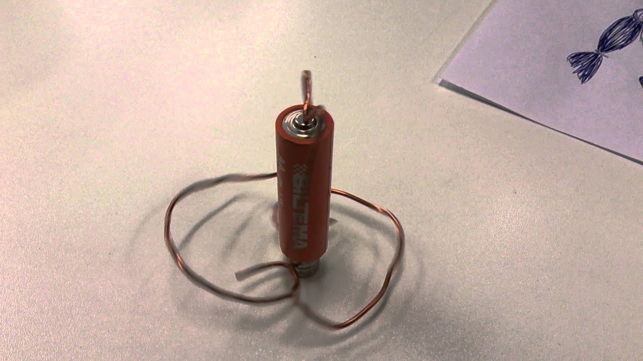 Mini Electro-Magnetic Motor - YouTube