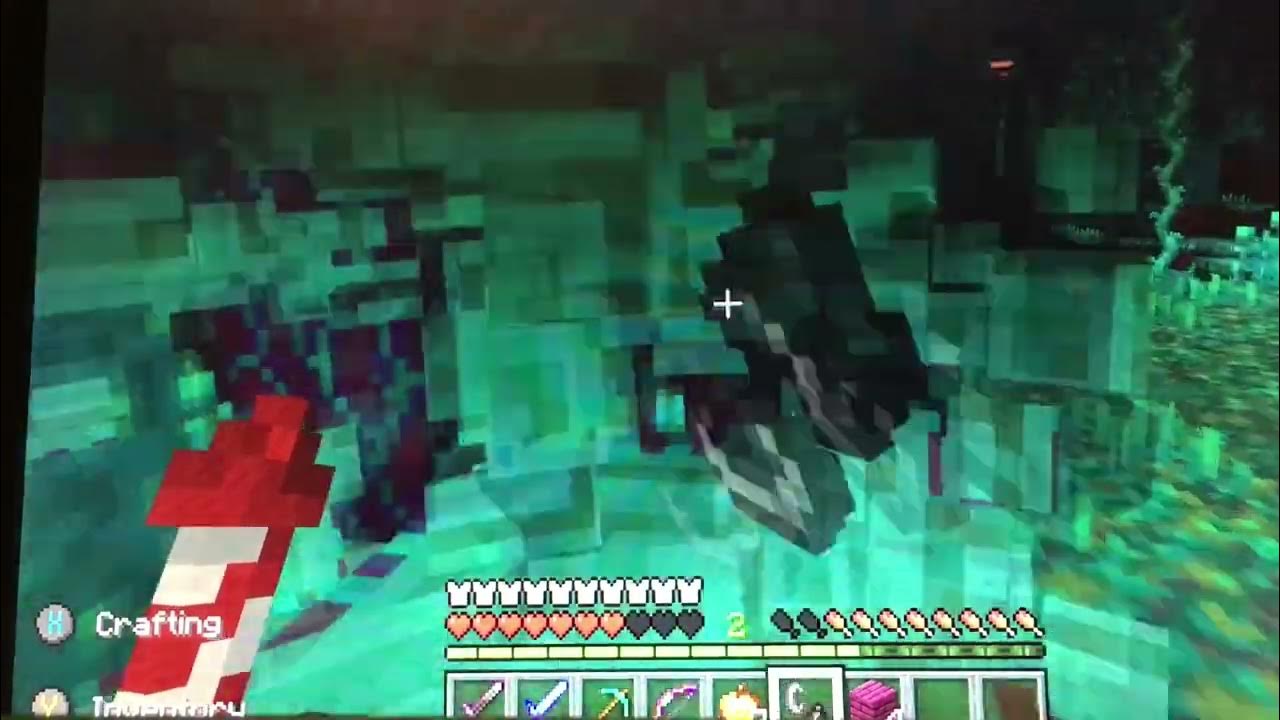 How to craft warped wood planks in Minecraft - YouTube